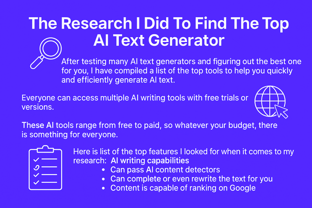 13+ Best AI Text Generators [Updated For 2025] – Eddy Balle
